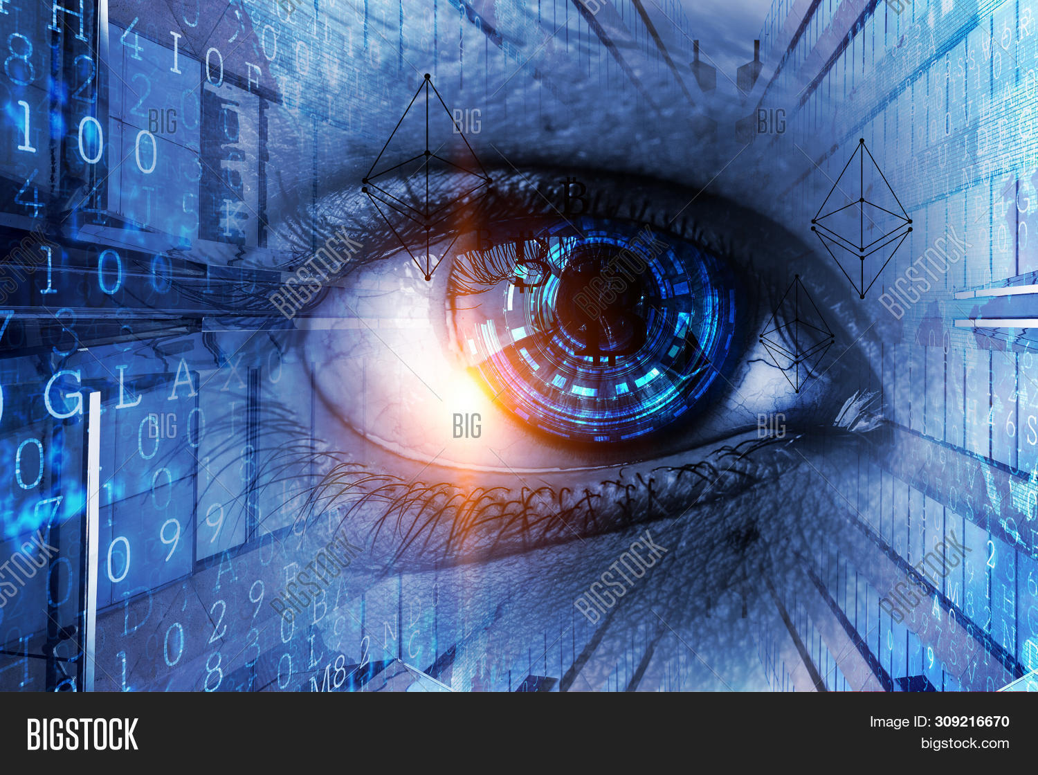 Abstract High Tech Eye Image & Photo (Free Trial) | Bigstock