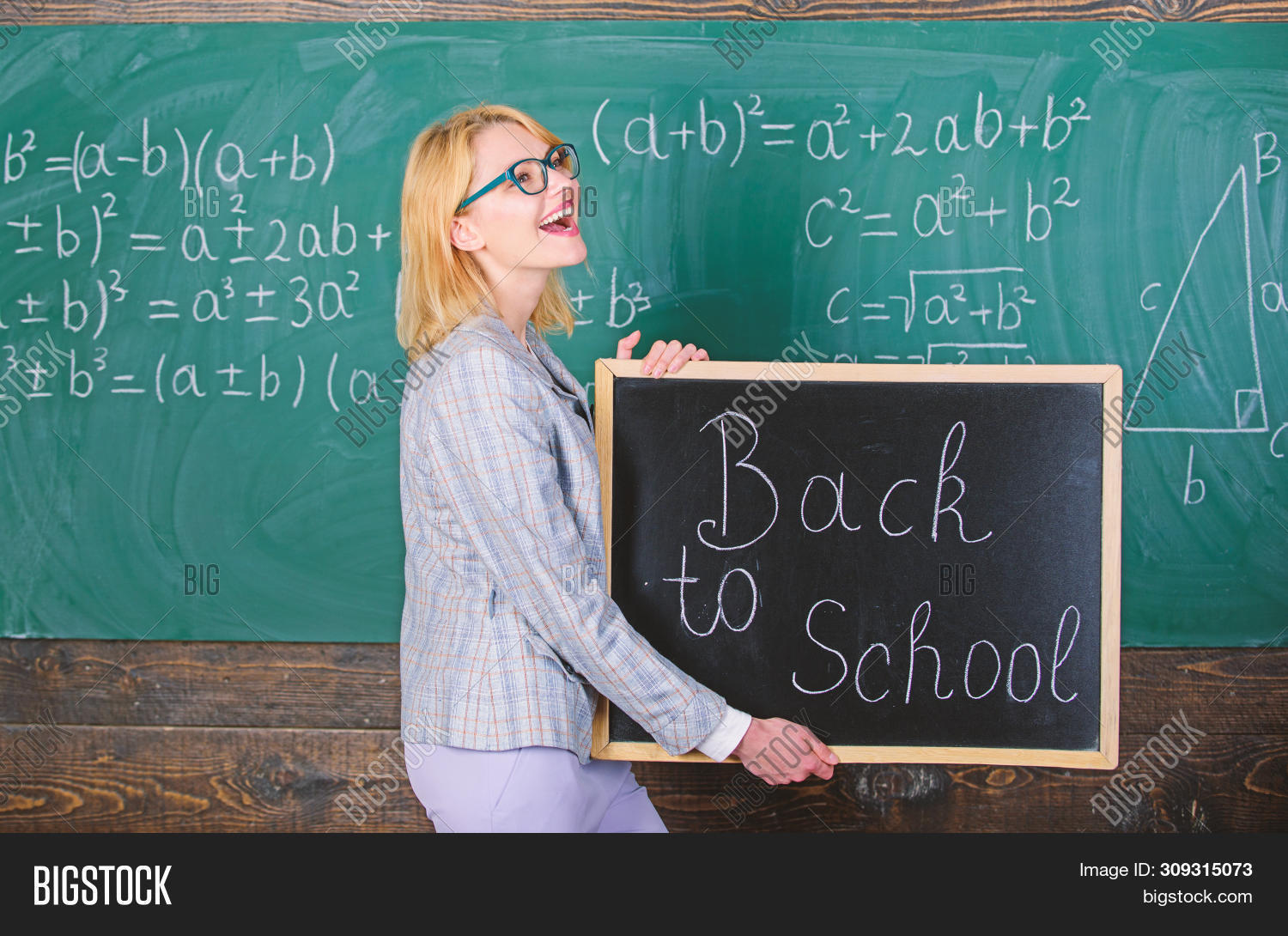 School Teacher Glad Image & Photo (Free Trial) | Bigstock