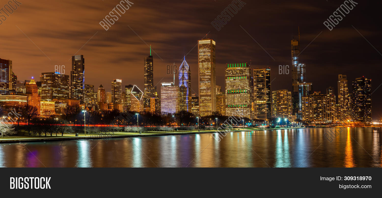 Panorama Chicago Image & Photo (Free Trial) | Bigstock