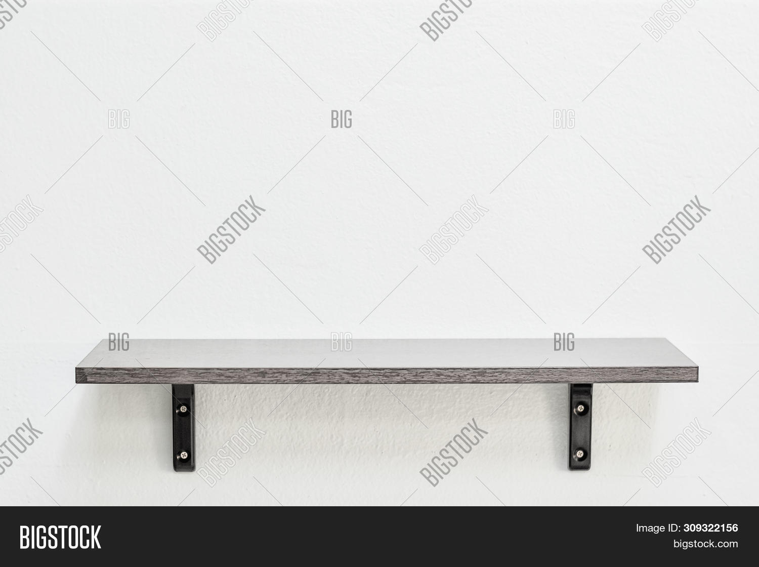 Empty Wooden Shelves Image & Photo (Free Trial) | Bigstock
