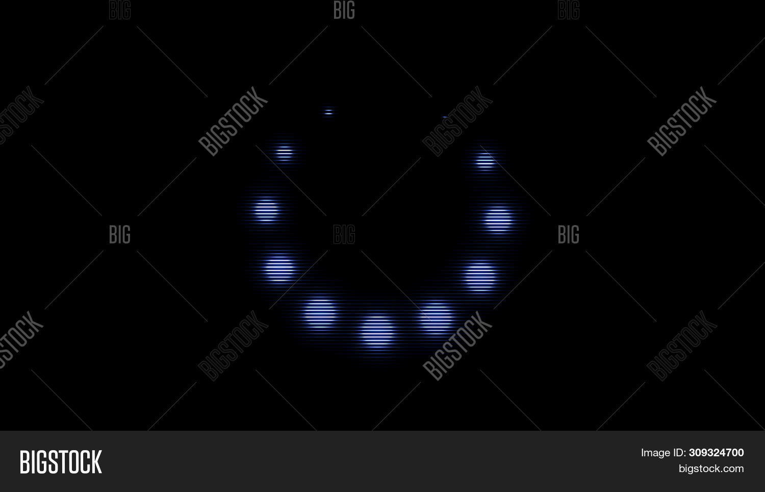 Loading Blue Circle Image & Photo (Free Trial) | Bigstock