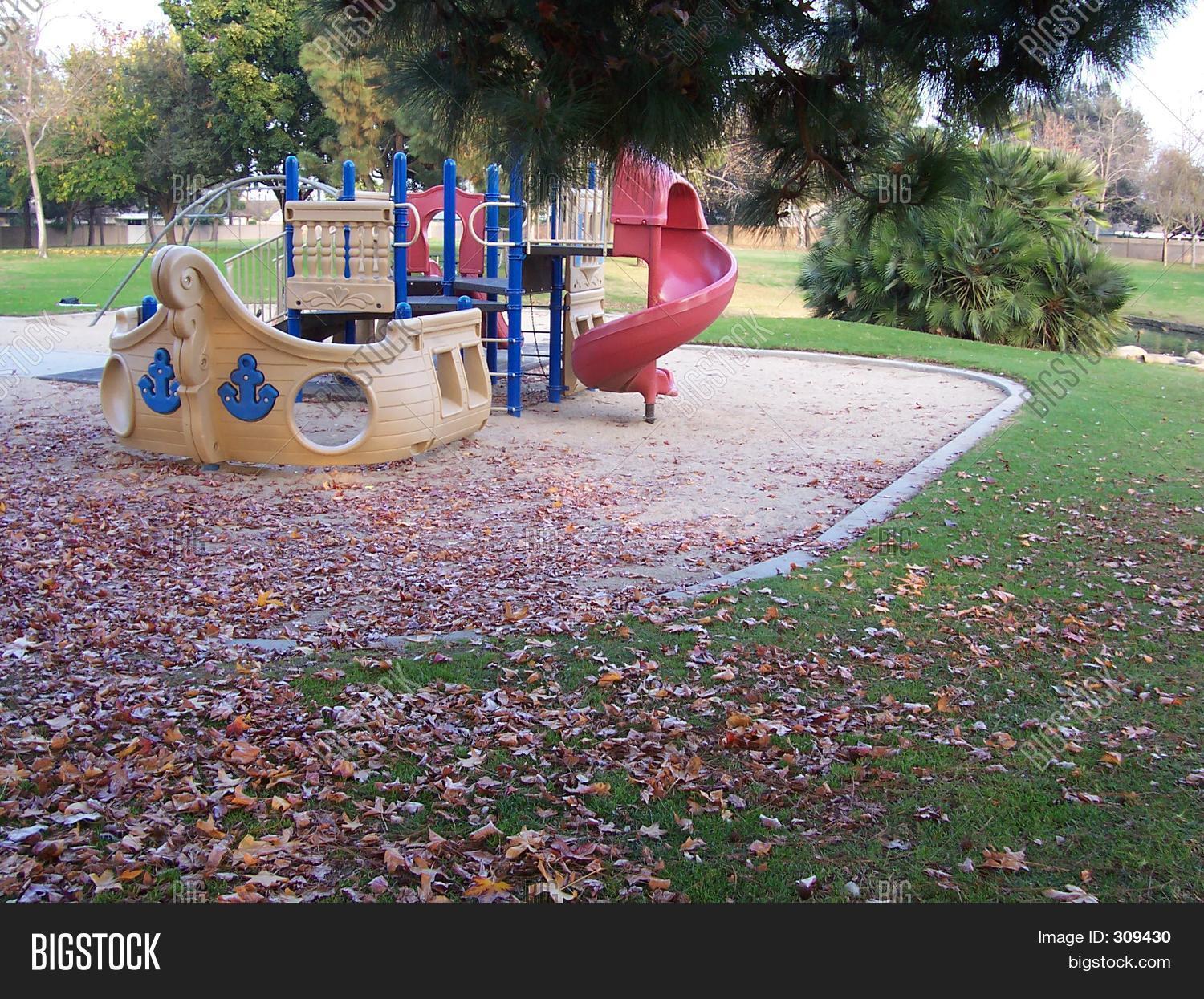 Playground Autumn Image & Photo (Free Trial) | Bigstock