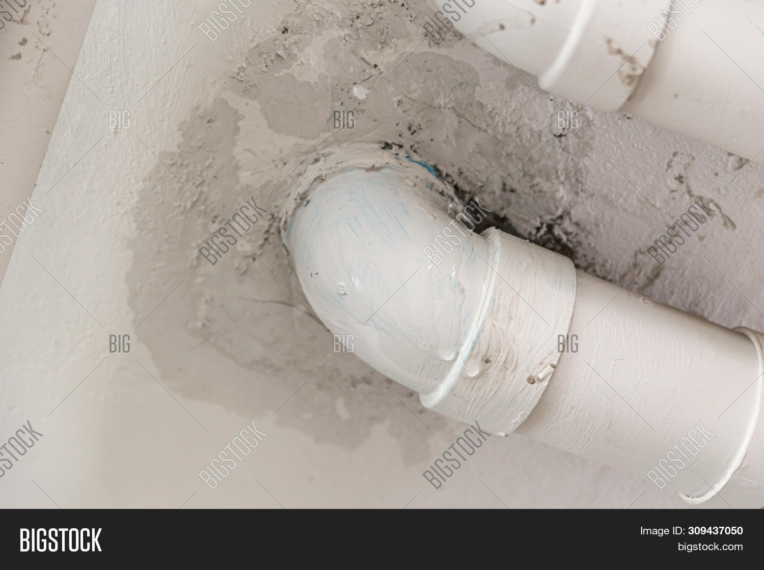 Pvc Water Leak Pipe, Image & Photo (Free Trial) | Bigstock