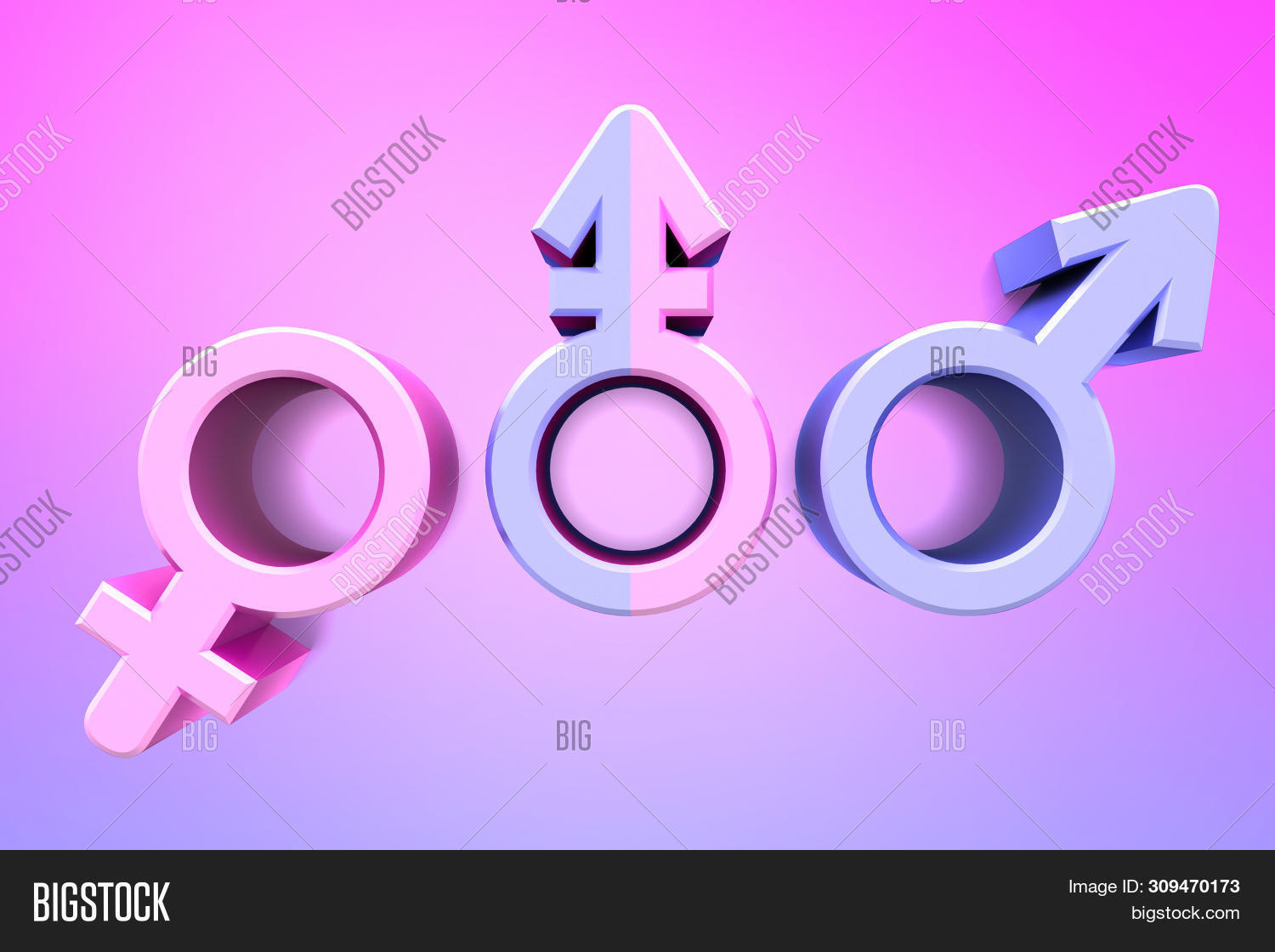 Symbols Gender Concept Image & Photo (Free Trial) | Bigstock