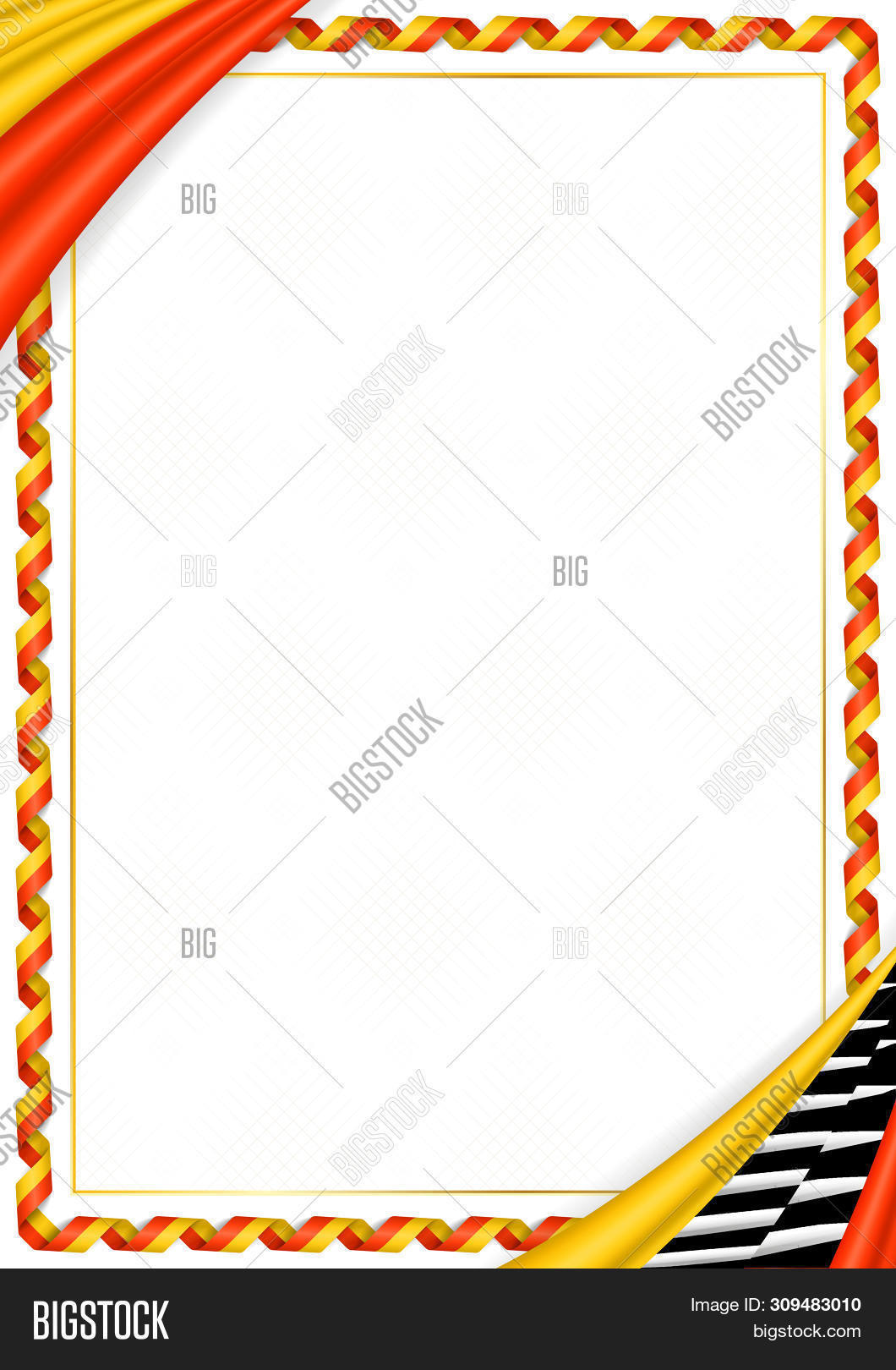 Border Made Bhutan Vector & Photo (Free Trial) | Bigstock