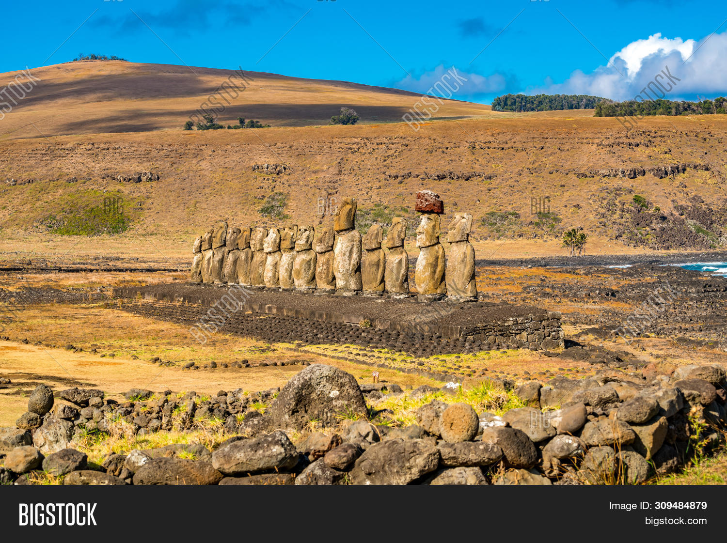 Famous Moai Ahu Image & Photo (Free Trial) | Bigstock