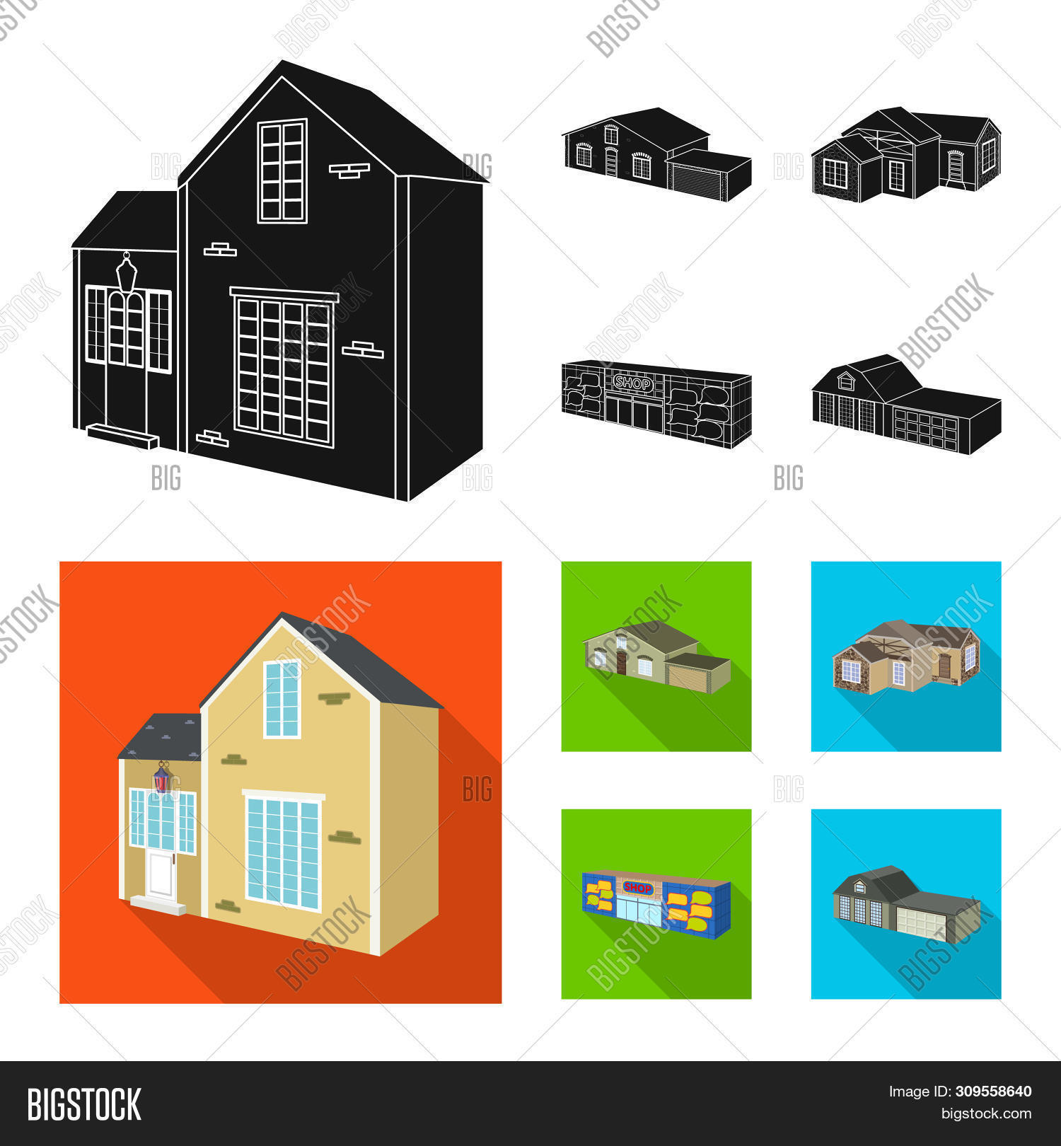 Bitmap Design Facade Image & Photo (Free Trial) | Bigstock