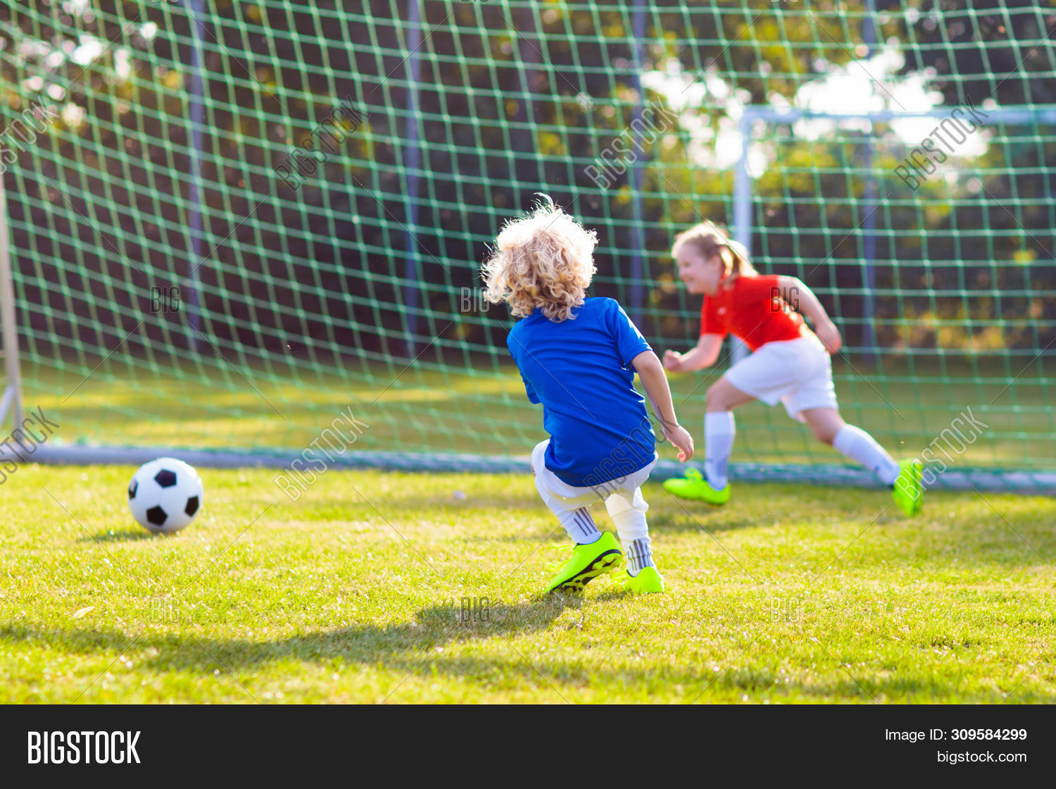 Kids Play Football. Image & Photo (Free Trial) | Bigstock