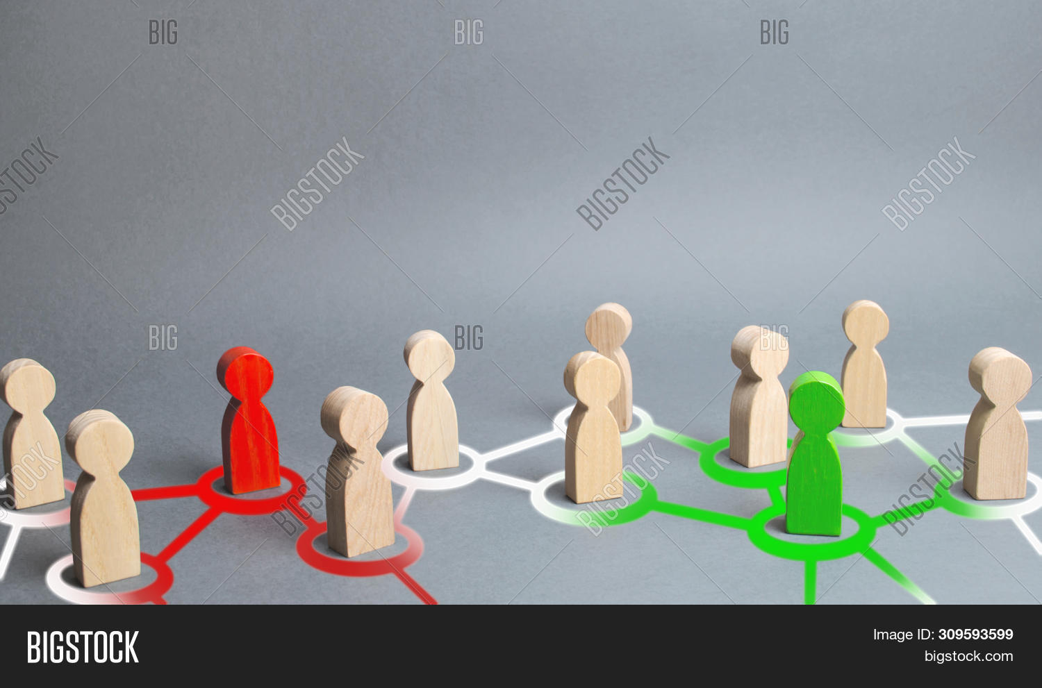 Red Green Figures Image & Photo (Free Trial) | Bigstock