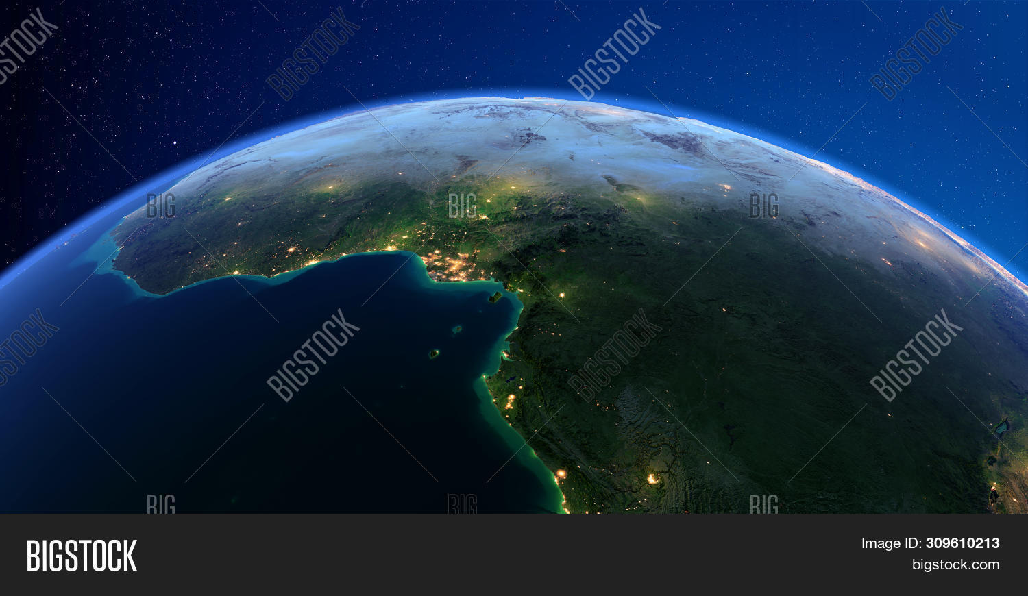 Planet Earth Detailed Image & Photo (Free Trial) | Bigstock