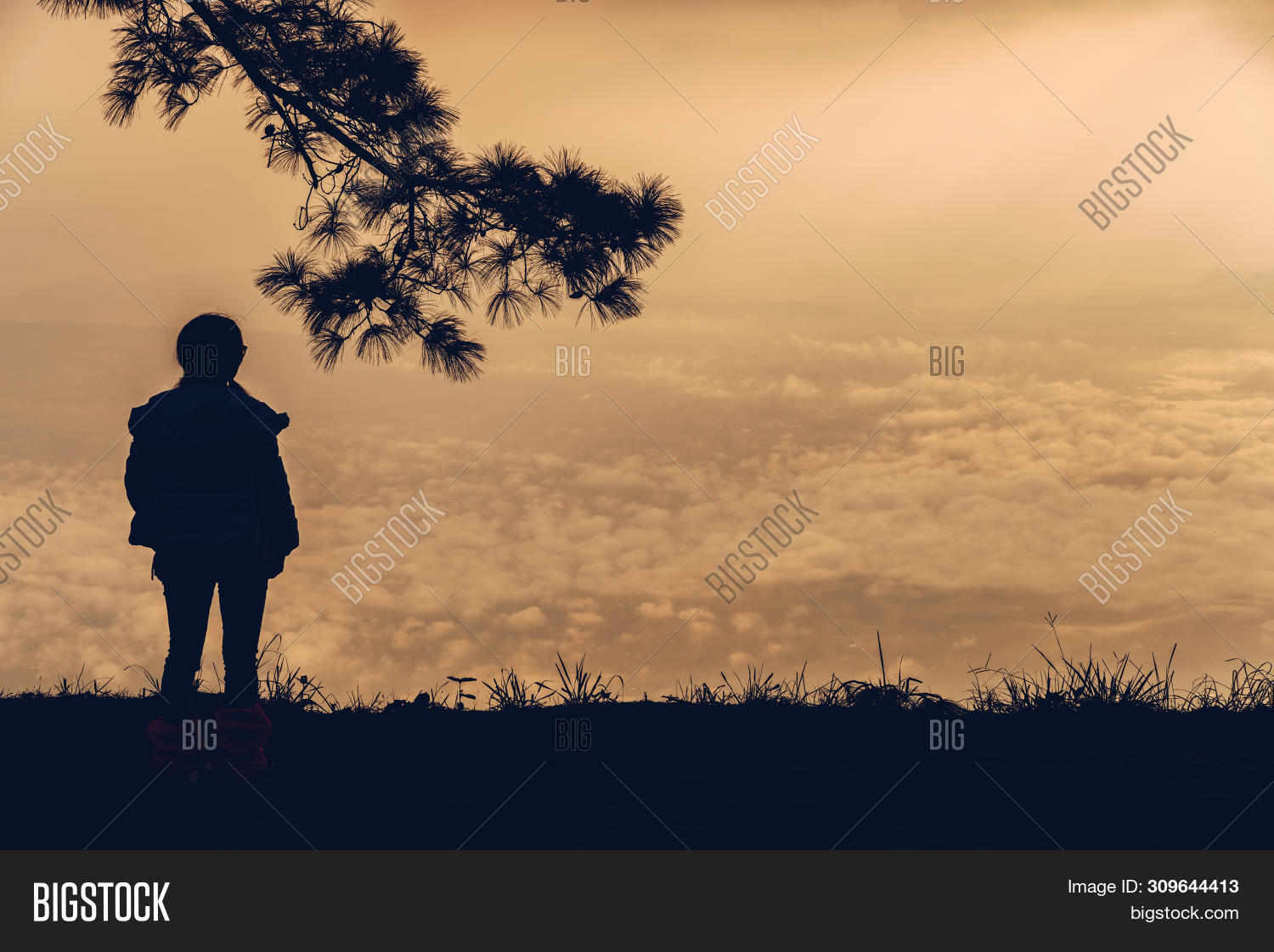 Woman Standing Waiting Image & Photo (Free Trial) | Bigstock