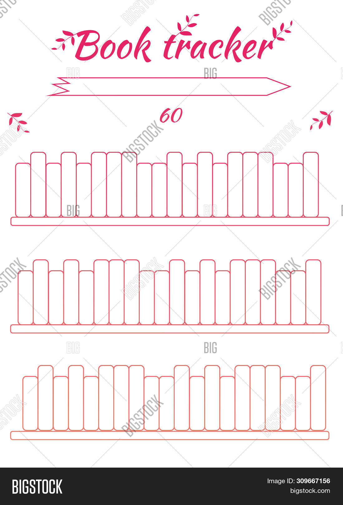 Book Tracker Filling Image & Photo (Free Trial) | Bigstock