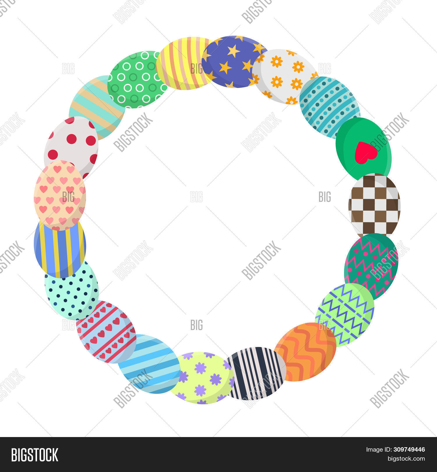 Circle Frame Colorful Image & Photo (Free Trial) | Bigstock