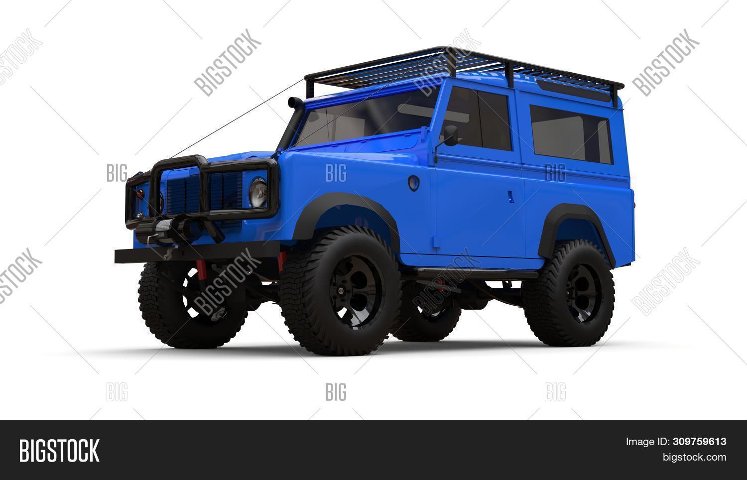 Blue Old Small Suv Image & Photo (Free Trial) | Bigstock