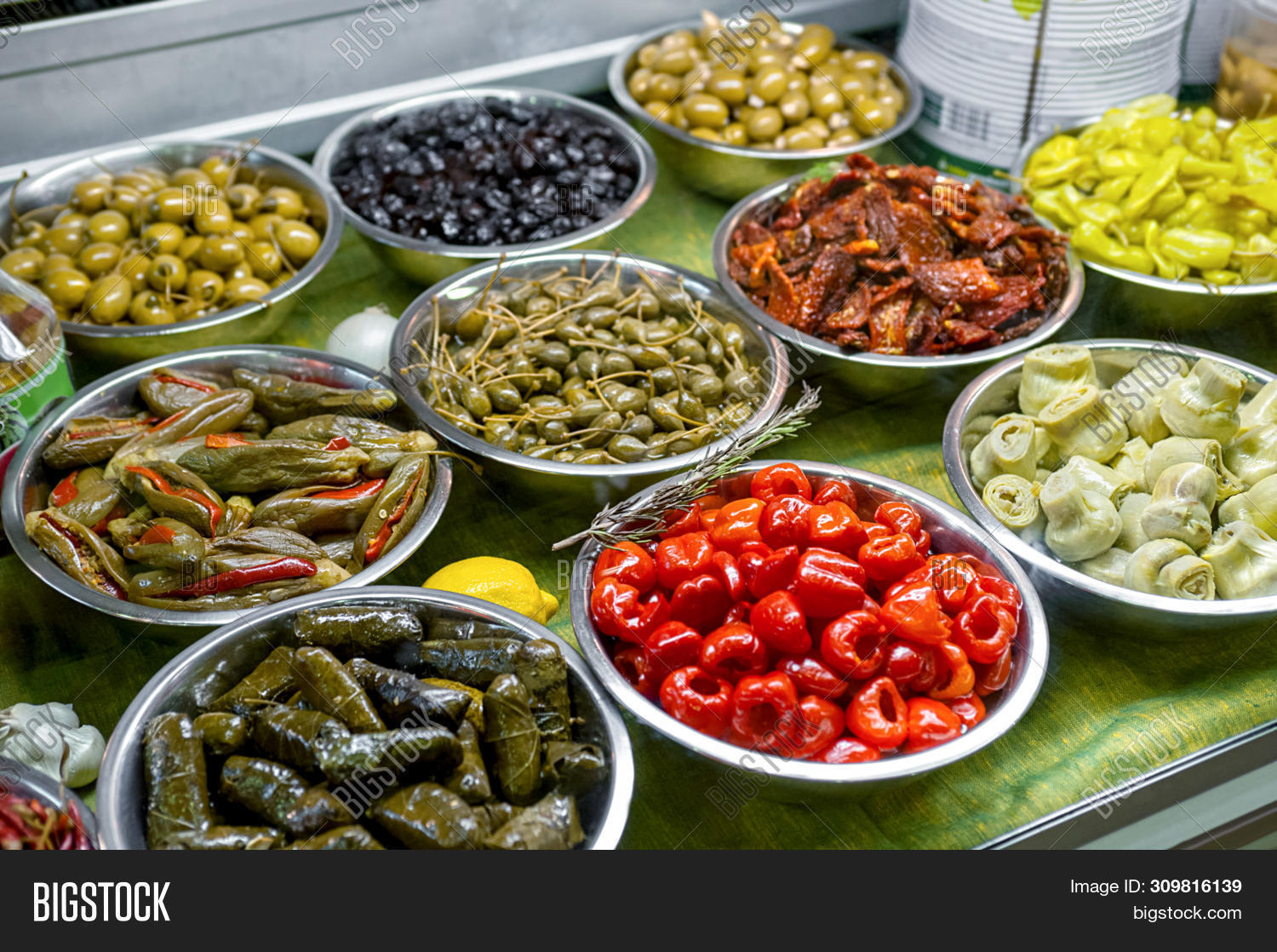 Salad Bar Cold Snacks Image & Photo (Free Trial) | Bigstock