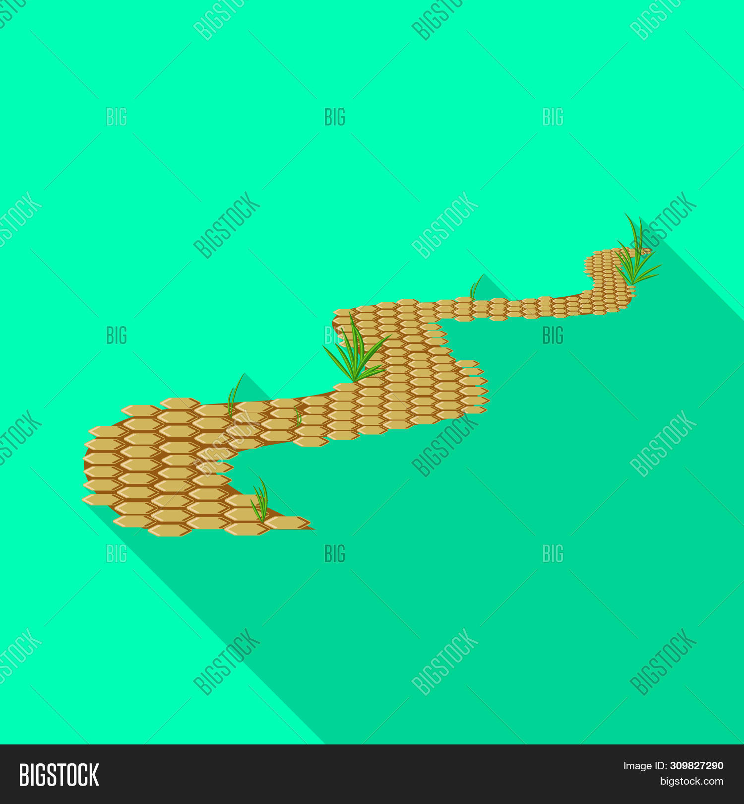 Bitmap Design Road Image & Photo (Free Trial) | Bigstock