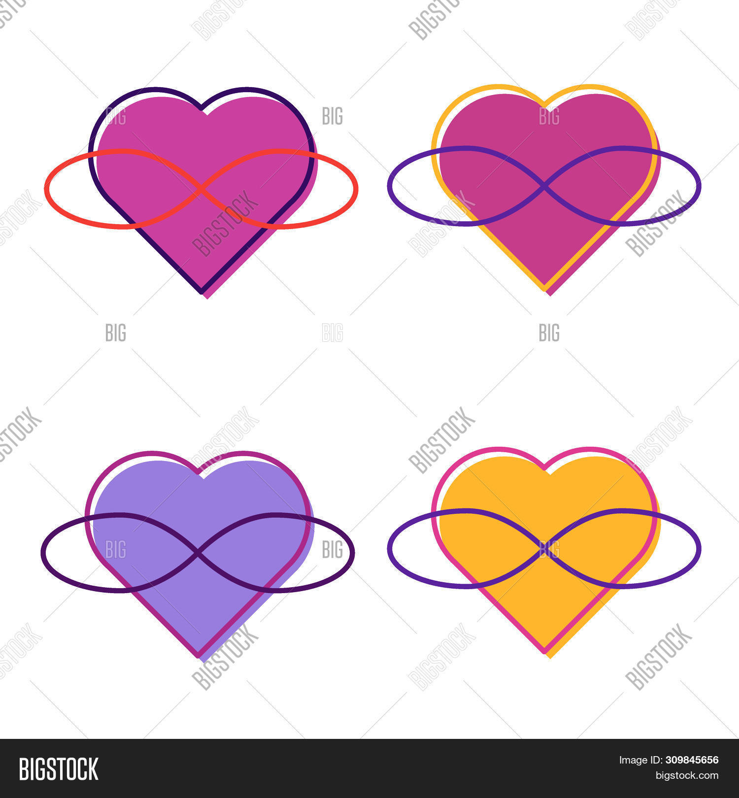 Symbol Polyamory. Image & Photo (Free Trial) | Bigstock