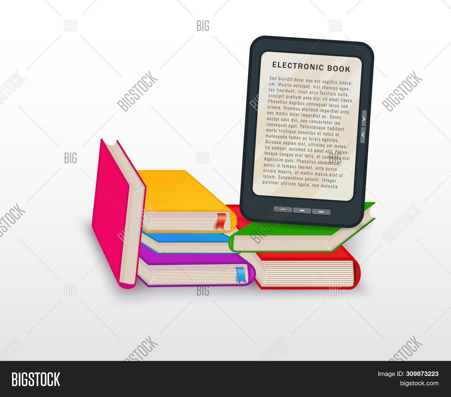 Ebook Reading, E- Image & Photo (Free Trial) | Bigstock