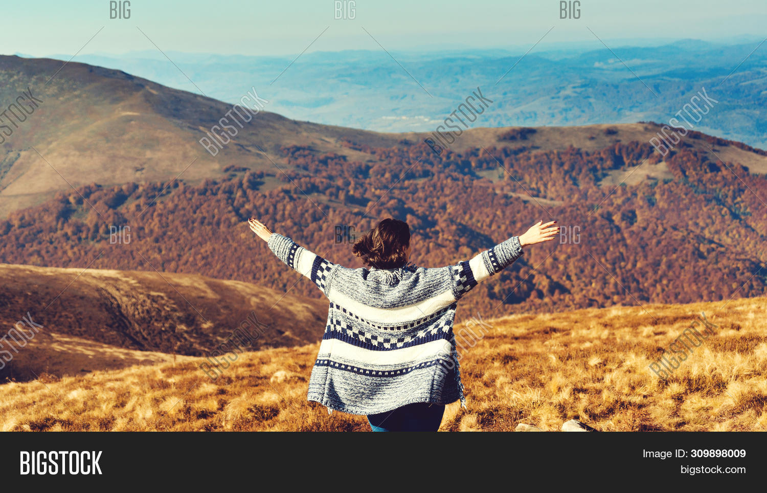 Happy Woman On Top Image & Photo (Free Trial) | Bigstock