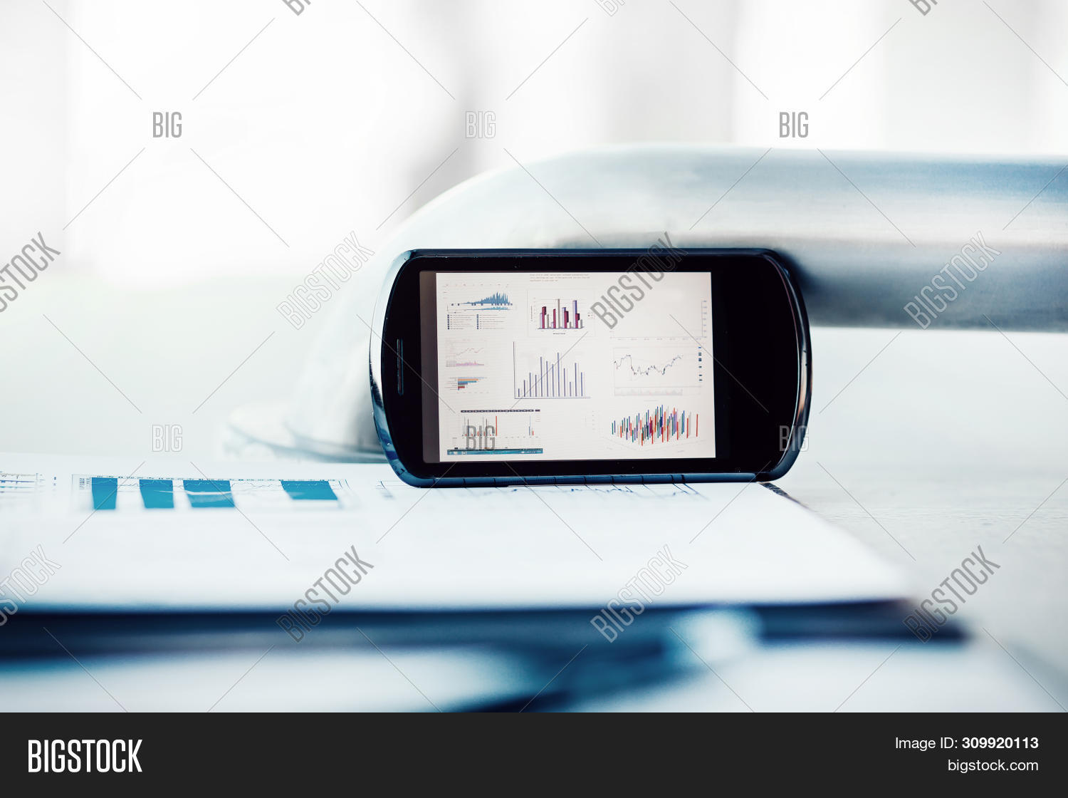 Mobile Phone Chart Image & Photo (Free Trial) | Bigstock