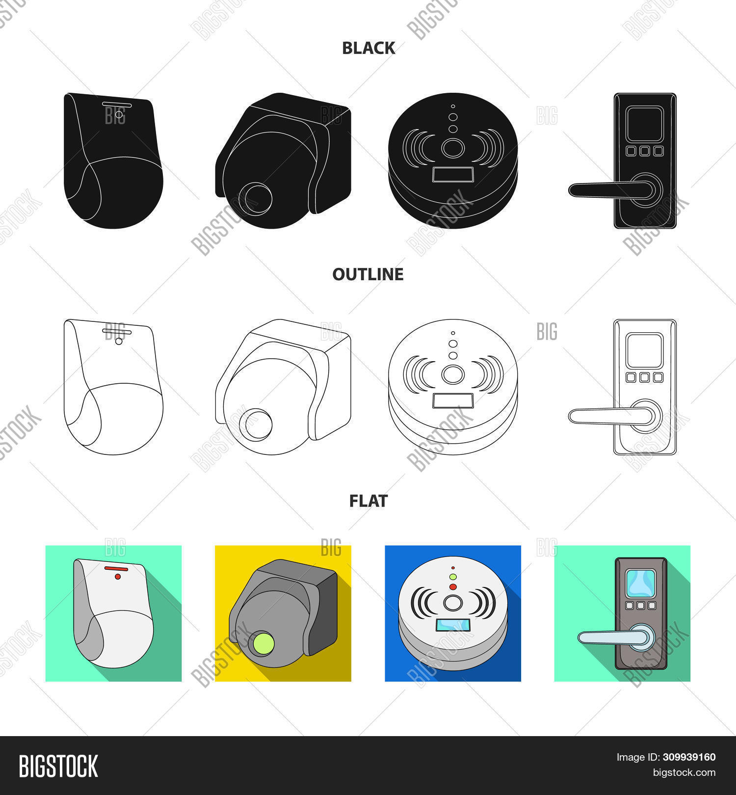 Bitmap Design Cctv Image & Photo (Free Trial) | Bigstock