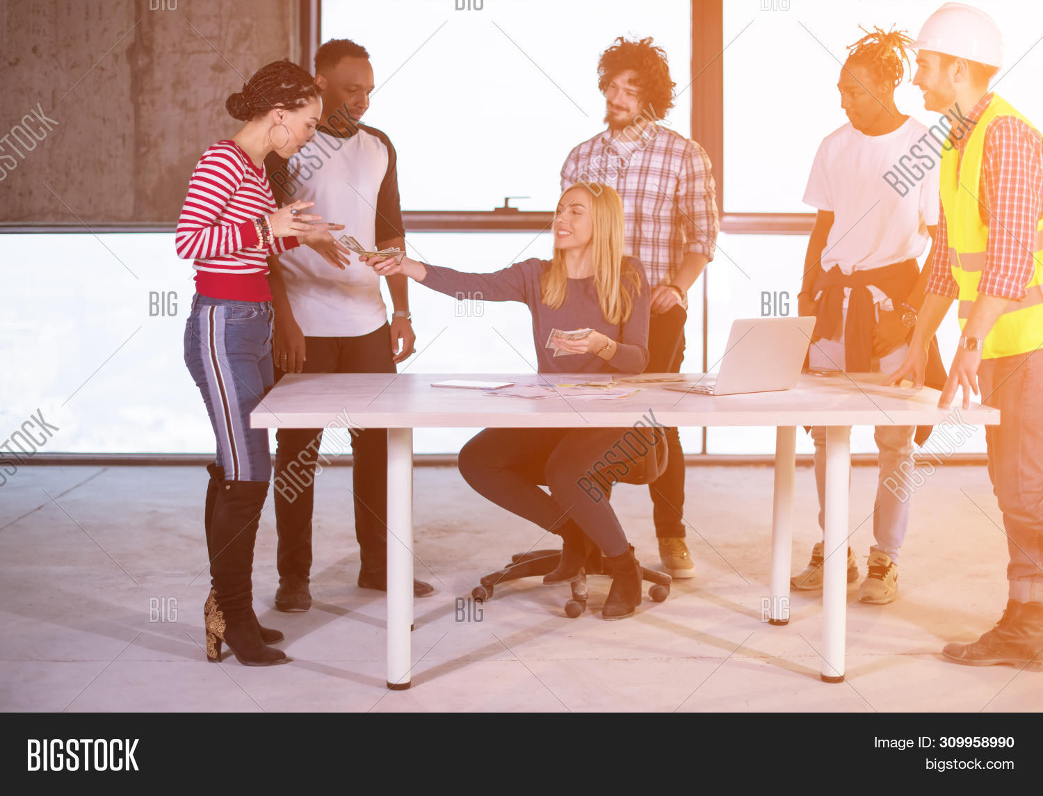 Female Menager Giving Image & Photo (Free Trial) | Bigstock