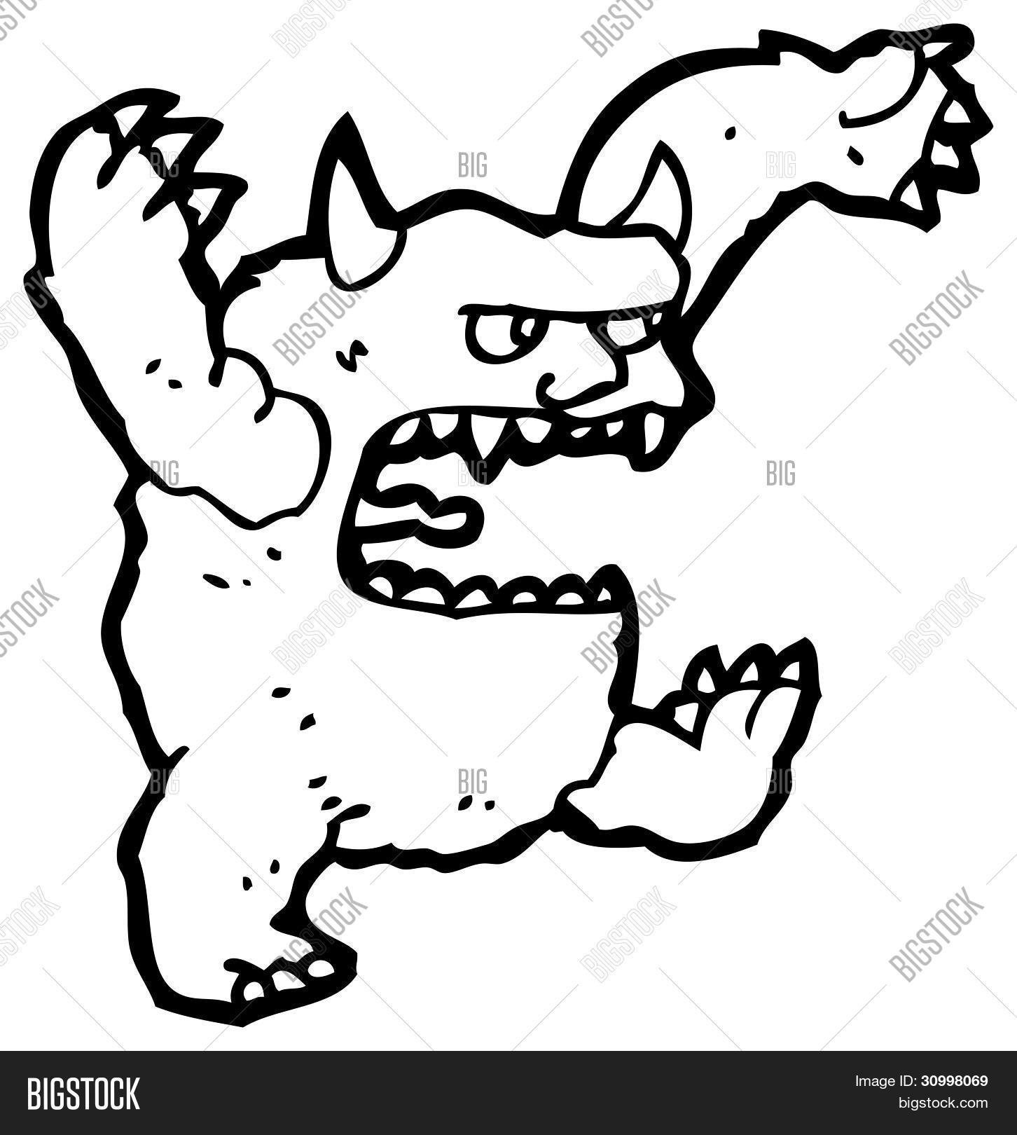 Roaring Monster Image & Photo (Free Trial) | Bigstock