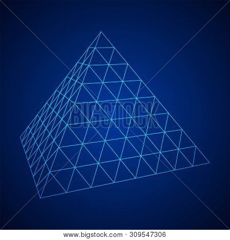 Pyramid Molecular Vector & Photo (Free Trial) | Bigstock