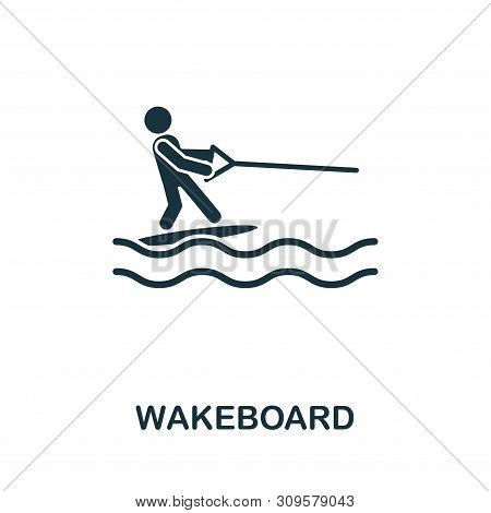 Wakeboard Vector Icon Vector & Photo (Free Trial) | Bigstock
