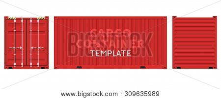 Cargo Container Box Vector & Photo (Free Trial) | Bigstock