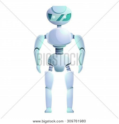 Bionic Humanoid Icon Vector & Photo (Free Trial) | Bigstock