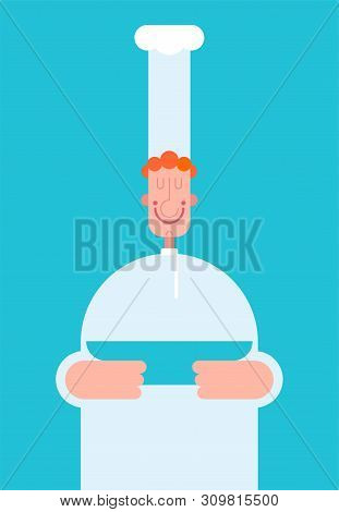 Cook Tray Cartoon Vector & Photo (Free Trial) | Bigstock