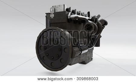 Big Diesel Engine Image & Photo (Free Trial) | Bigstock