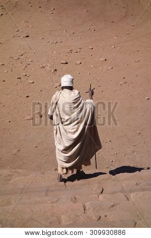 Holy Man Walking Down Image & Photo (Free Trial) | Bigstock