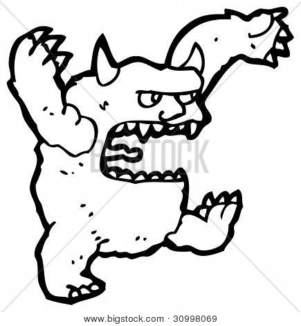Roaring Monster Image & Photo (Free Trial) | Bigstock