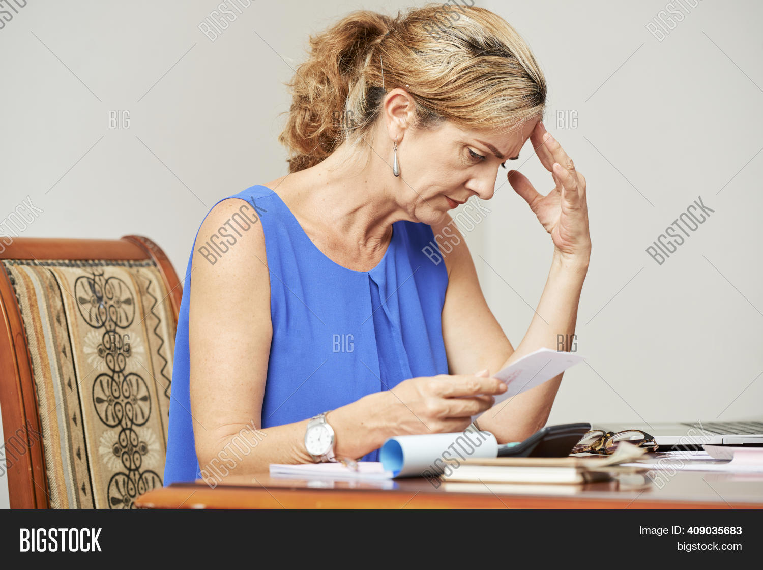 Stressed Almost Crying Image & Photo (Free Trial) | Bigstock