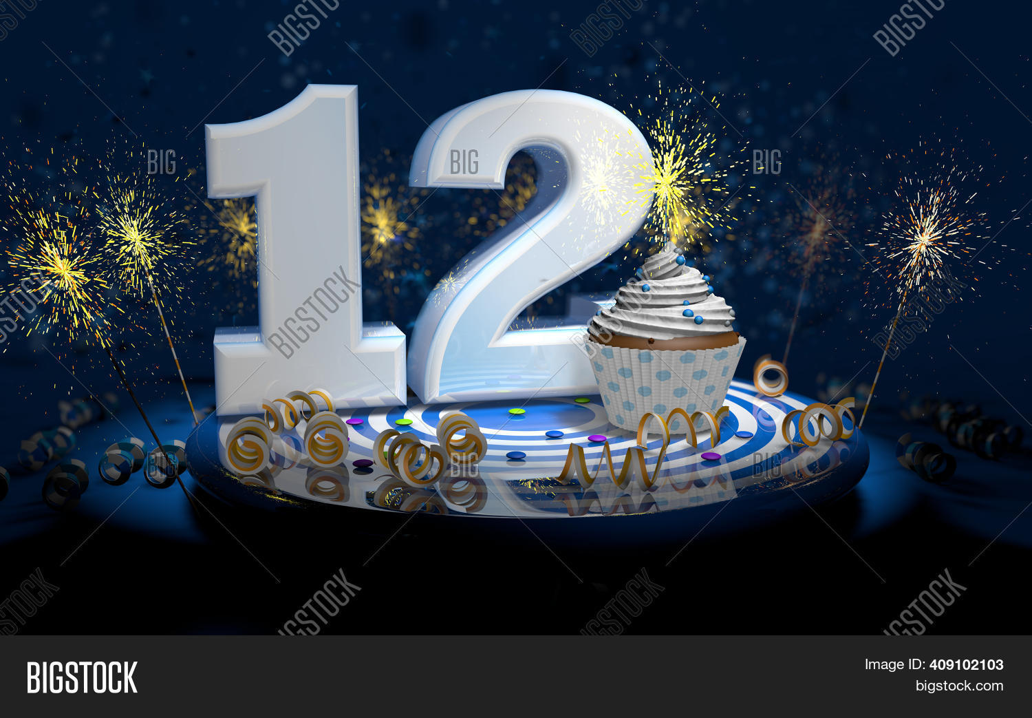 Cupcake Sparkling Image & Photo (Free Trial) | Bigstock