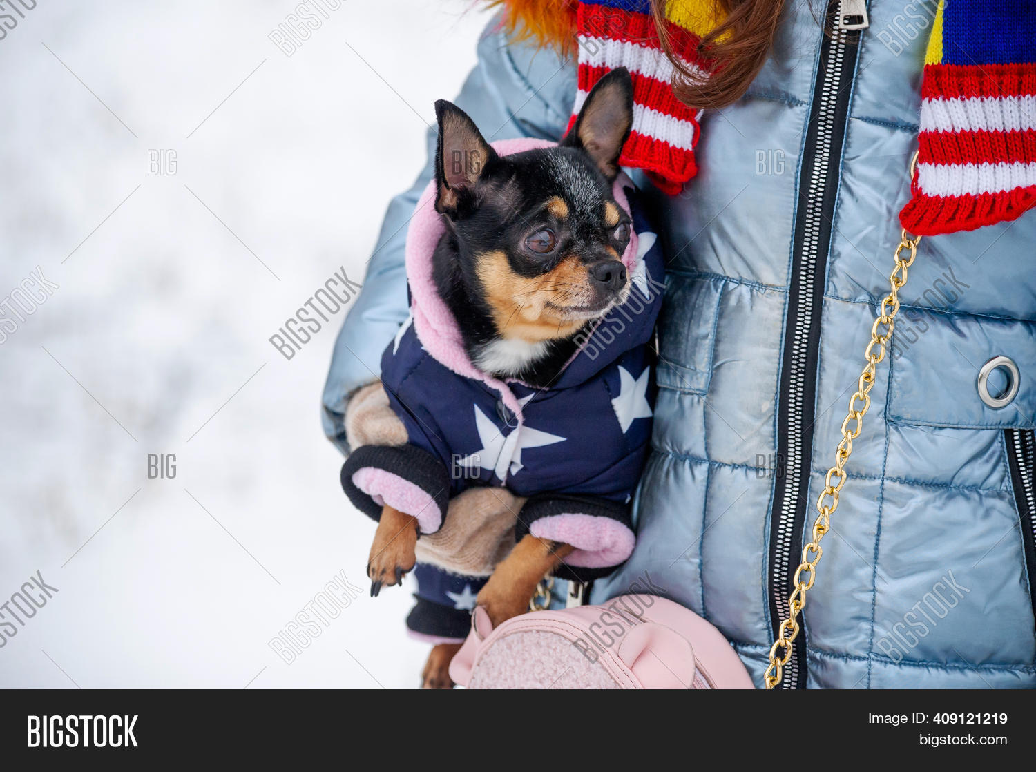Young Girl Her Warm Image & Photo (Free Trial) | Bigstock
