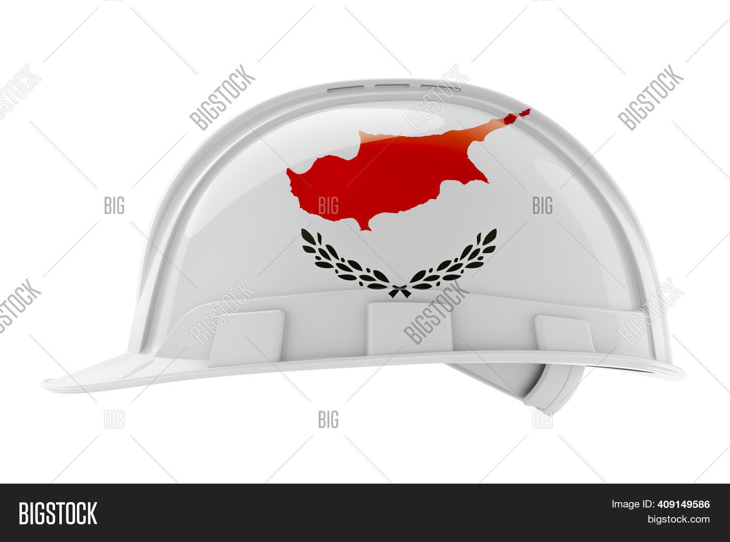 Hard Hat Cypriot Flag Image & Photo (Free Trial) | Bigstock