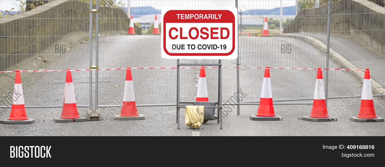 Road Ahead Closed Sign Image & Photo (Free Trial) | Bigstock