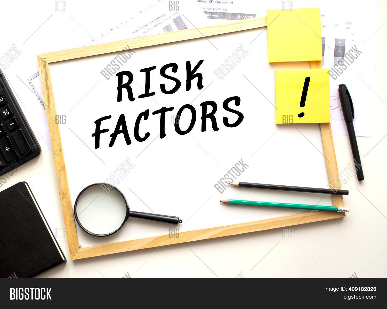 Risk Factors Text Image & Photo (Free Trial) | Bigstock