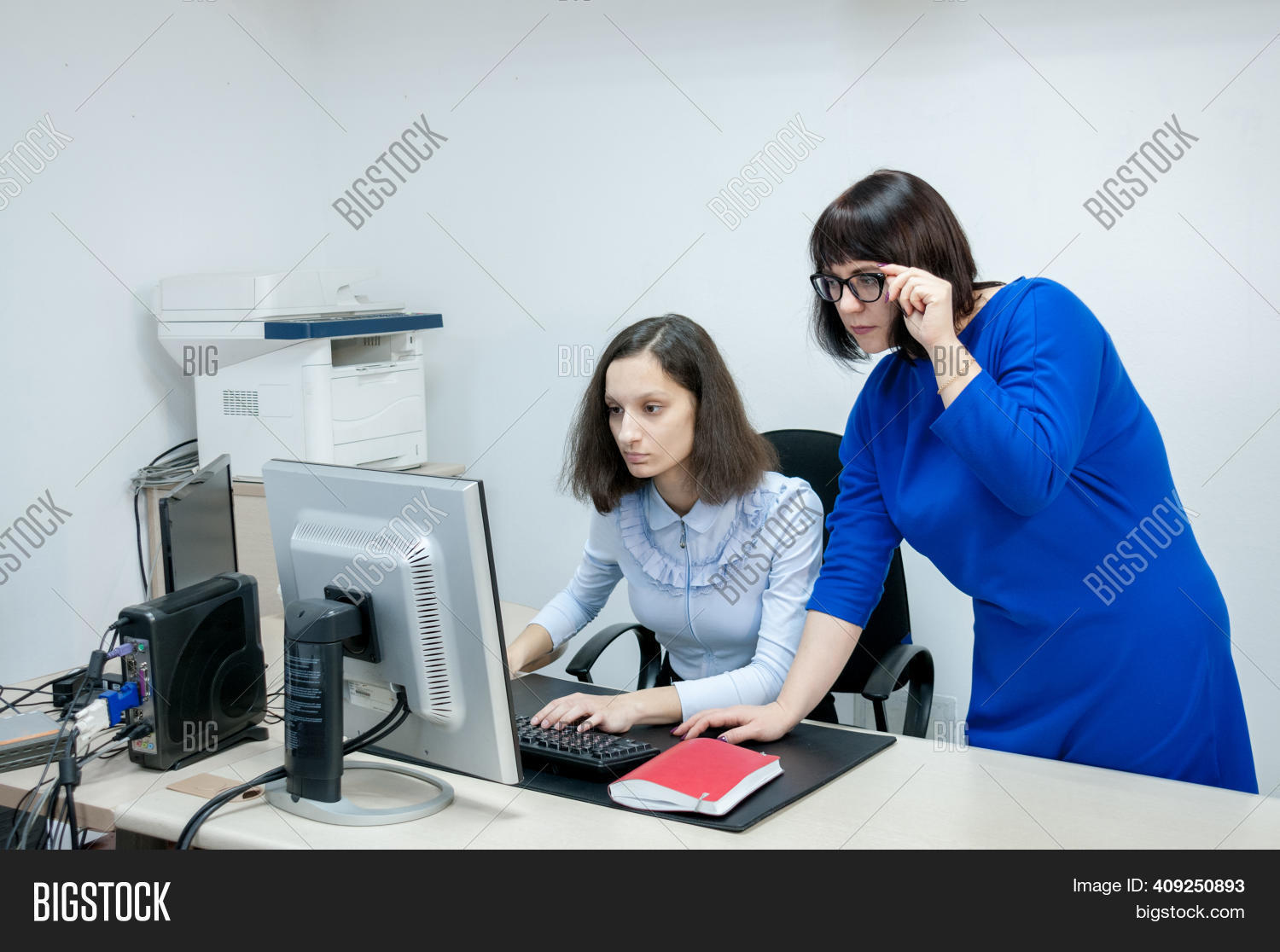 Boss Checks Task Image & Photo (Free Trial) | Bigstock