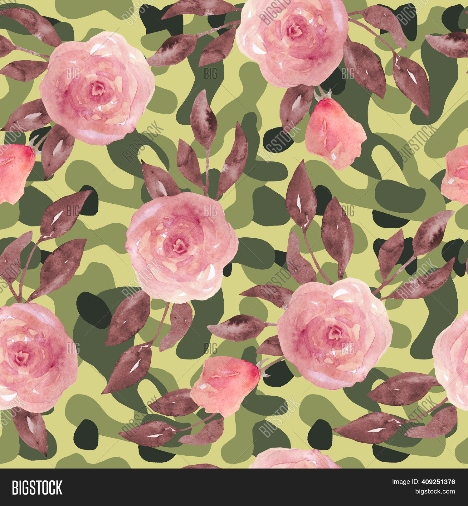 Army Camo Pattern Pink
