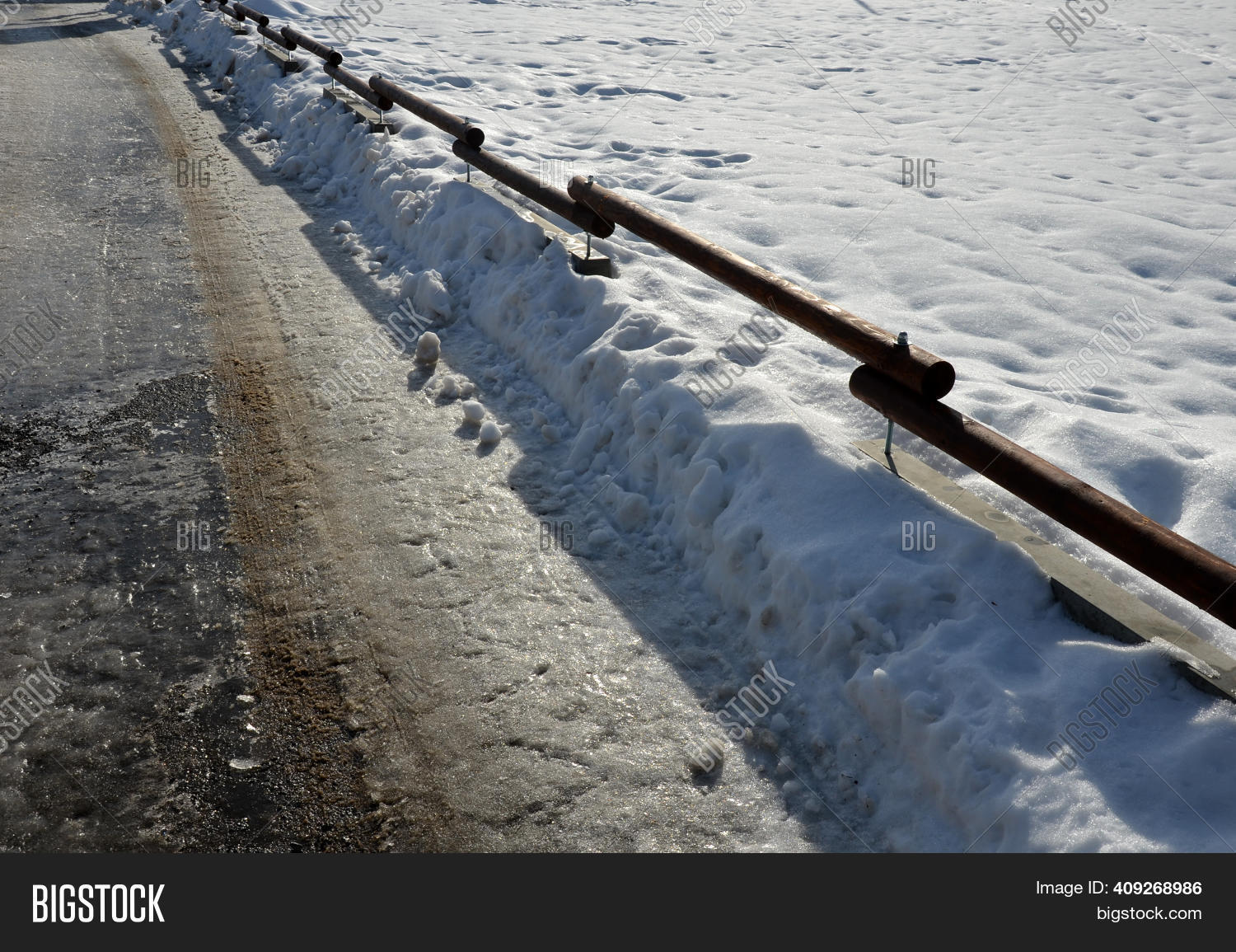 Concrete Roadblock Image & Photo (Free Trial) | Bigstock
