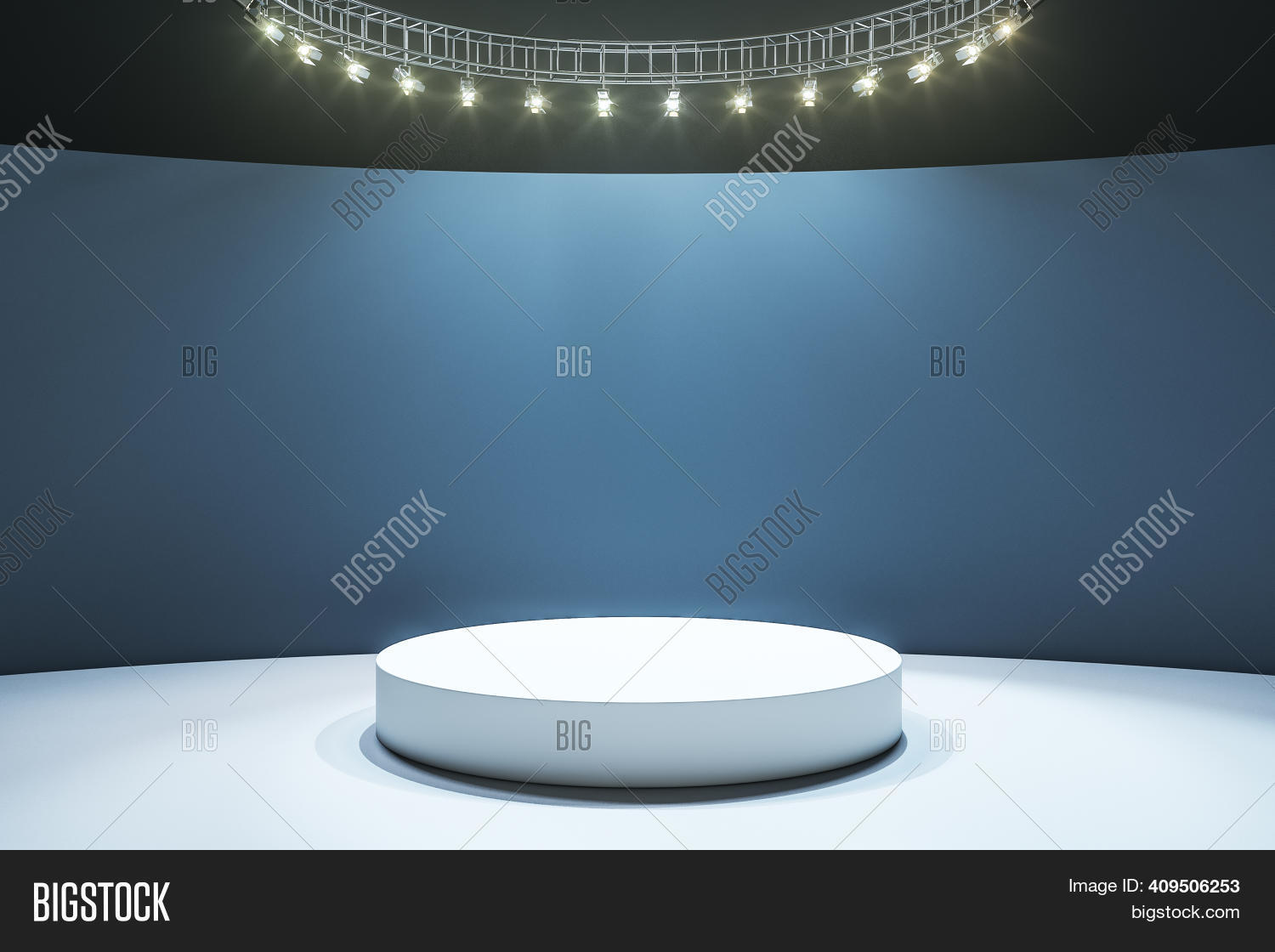 White Round Podium On Image & Photo (Free Trial) | Bigstock