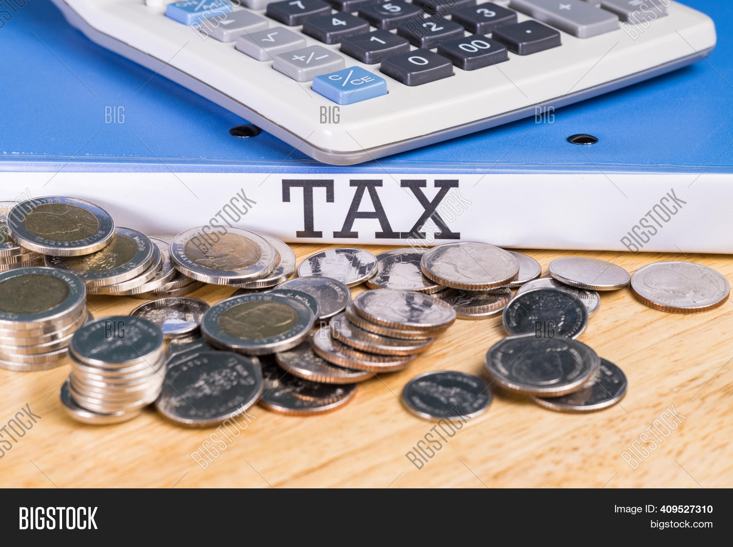 Folder Tax Documents Image & Photo (Free Trial) | Bigstock