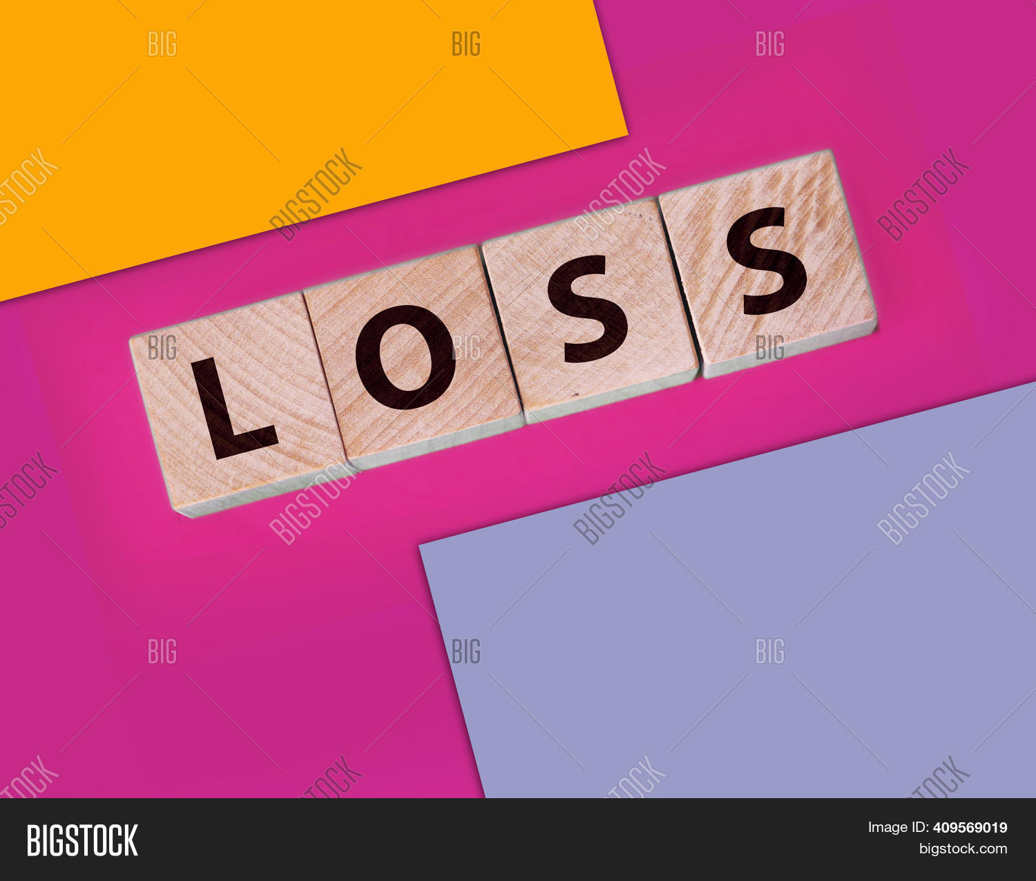 Wooden Cubes Loss Word Image & Photo (Free Trial) | Bigstock