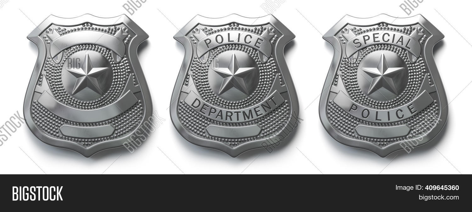 Police Metal Badge Image & Photo (Free Trial) | Bigstock