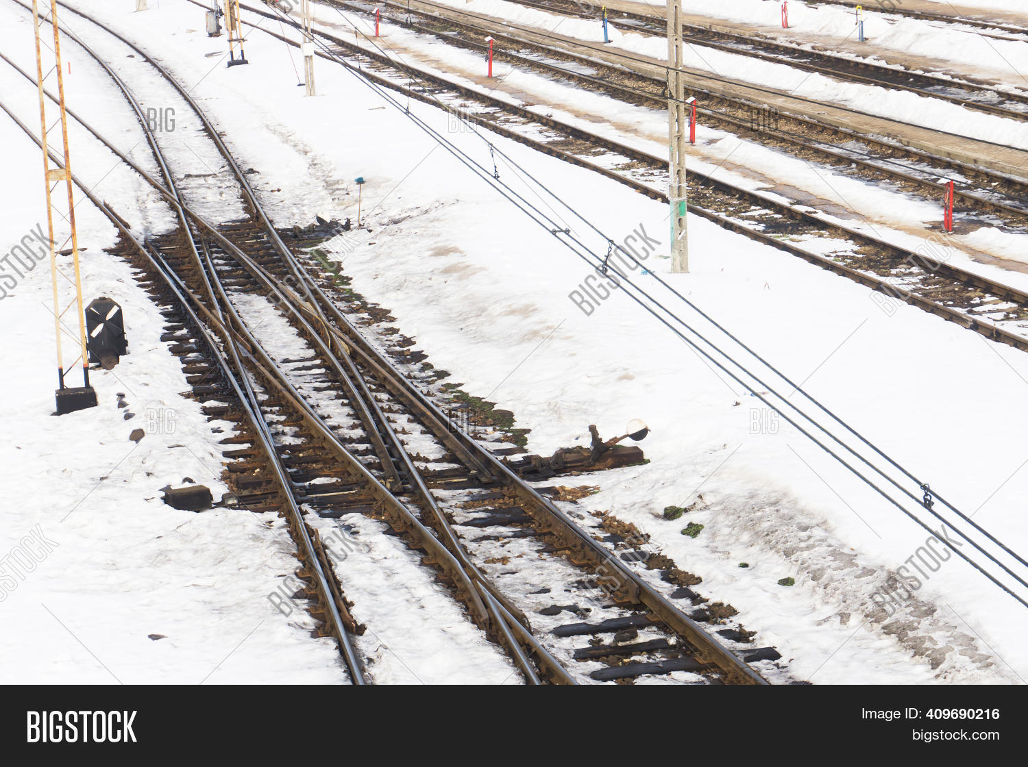 Railway Top View Image & Photo (Free Trial) | Bigstock