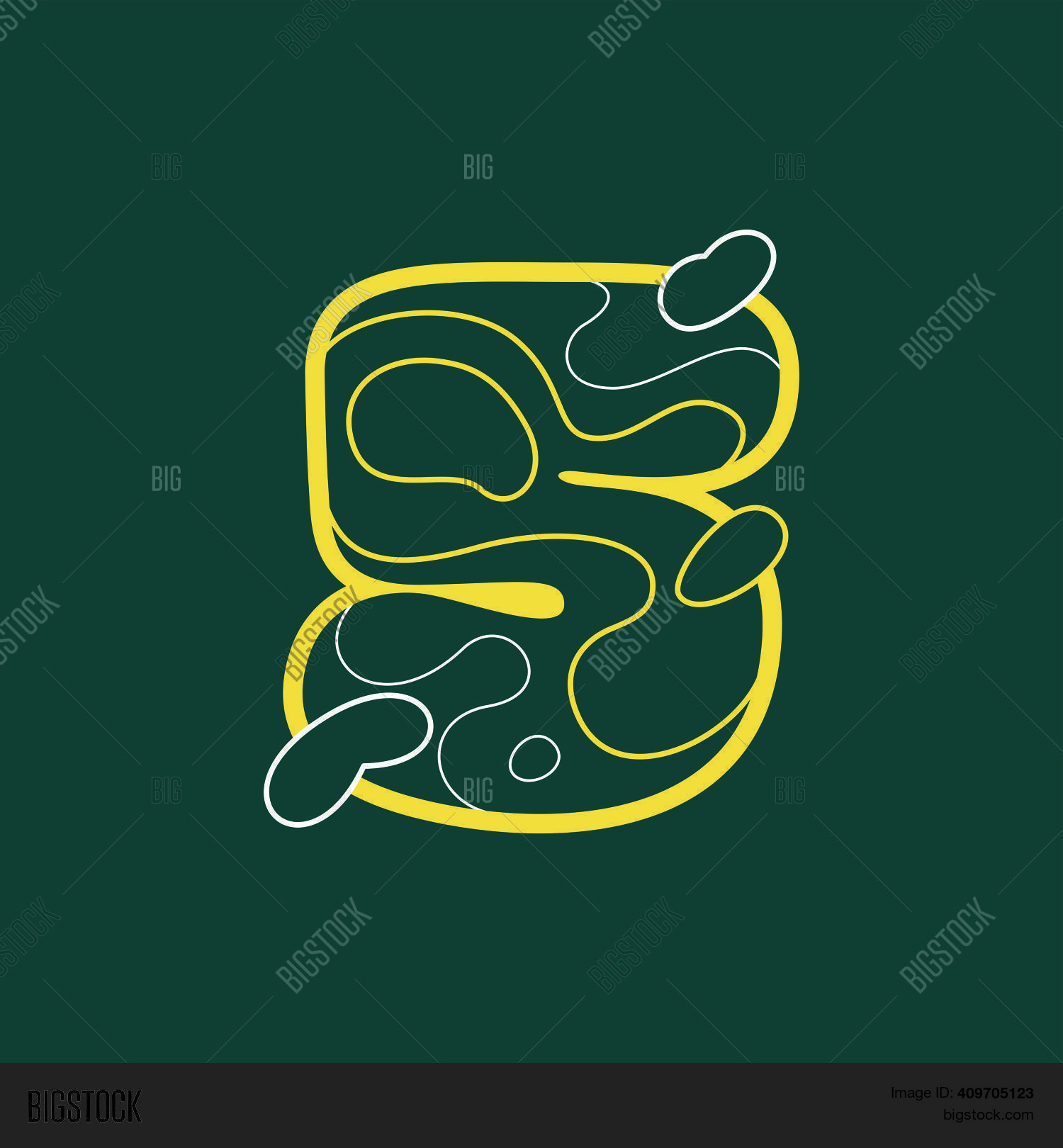 Landscape Number Five Vector & Photo (Free Trial) | Bigstock